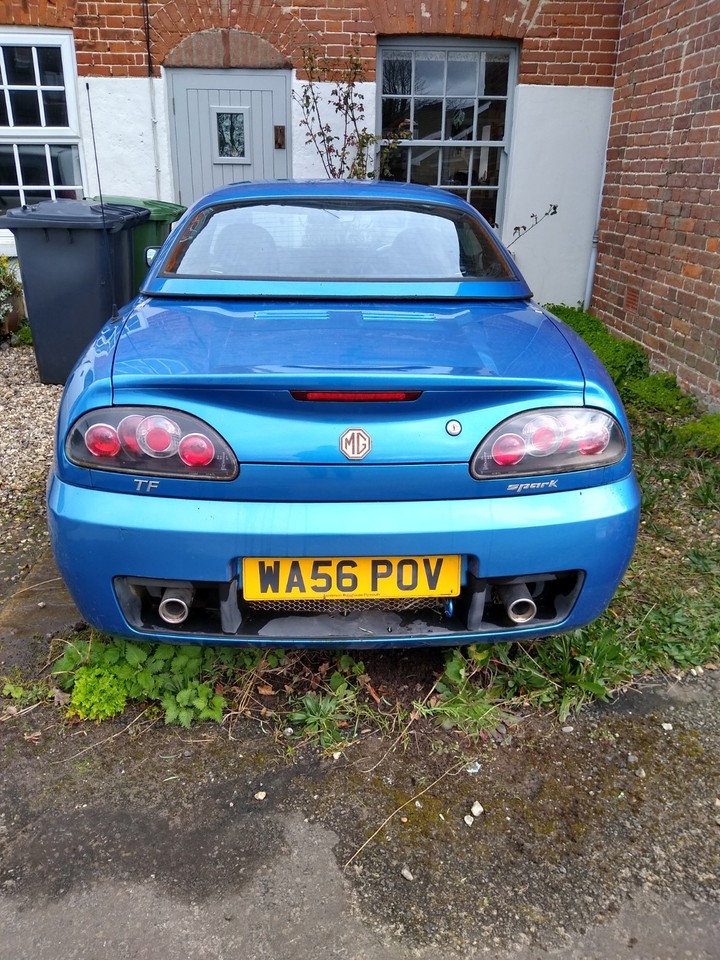 2006 (56 plate) MGTF 135 Spark in Sonic Blue | eBay UK