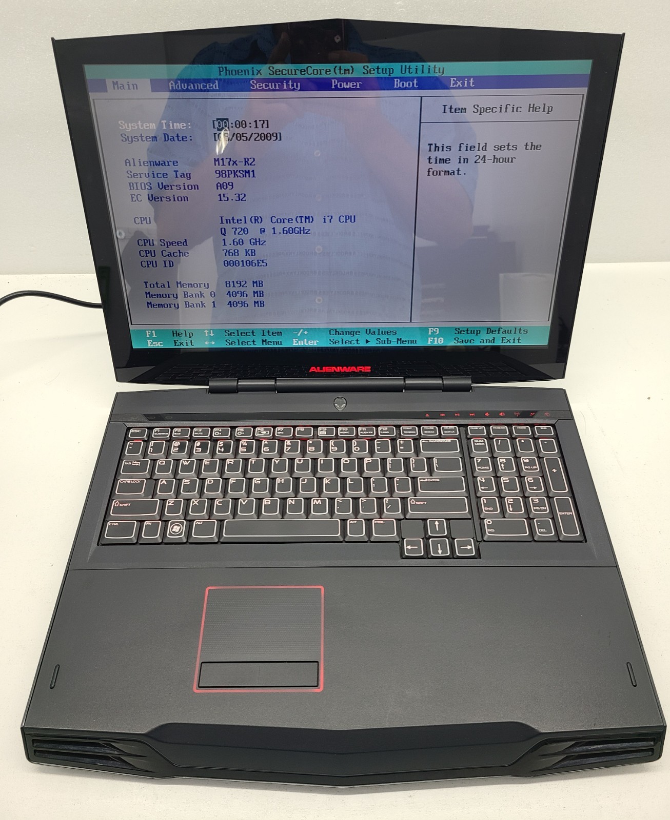 Alienware M17x R2 Laptop Intel i7 Q 720 8GB RAM NO HD/OS (FL) | eBay