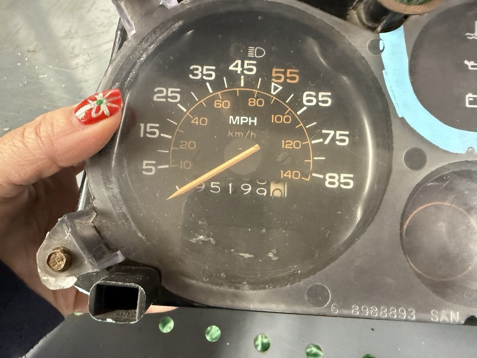 78-88 Chevy G10 G20 Gmc Vandura VAN Instrument Cluster Gauges 1978-1988 ...