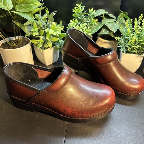Women's Dansko Size 39 Cordovan Cabrio Burgundy Leather Professional ...