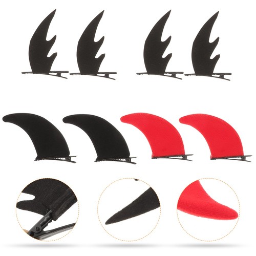 4Pairs Halloween Devil Horns Hair Clips for Cosplay Accessories | eBay UK