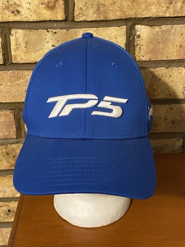 TaylorMade TP5 Royal Blue White Strapback Golf Hat OSFA Adjustable | eBay