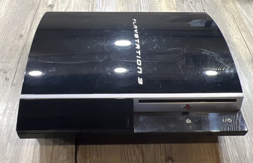 Sony PlayStation 3 PS3 Console Parts Or Repair CECHG01 Yellow YLOD FAT ...