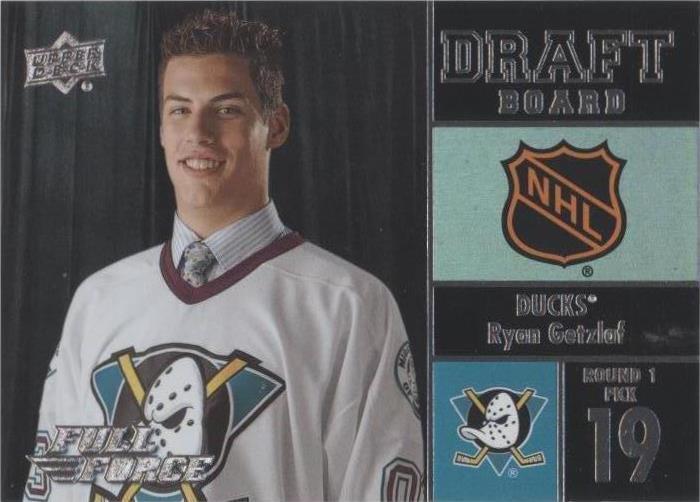 2015-16 Upper Deck Full Force - Draft Board Ryan Getzlaf #DB-RG for ...