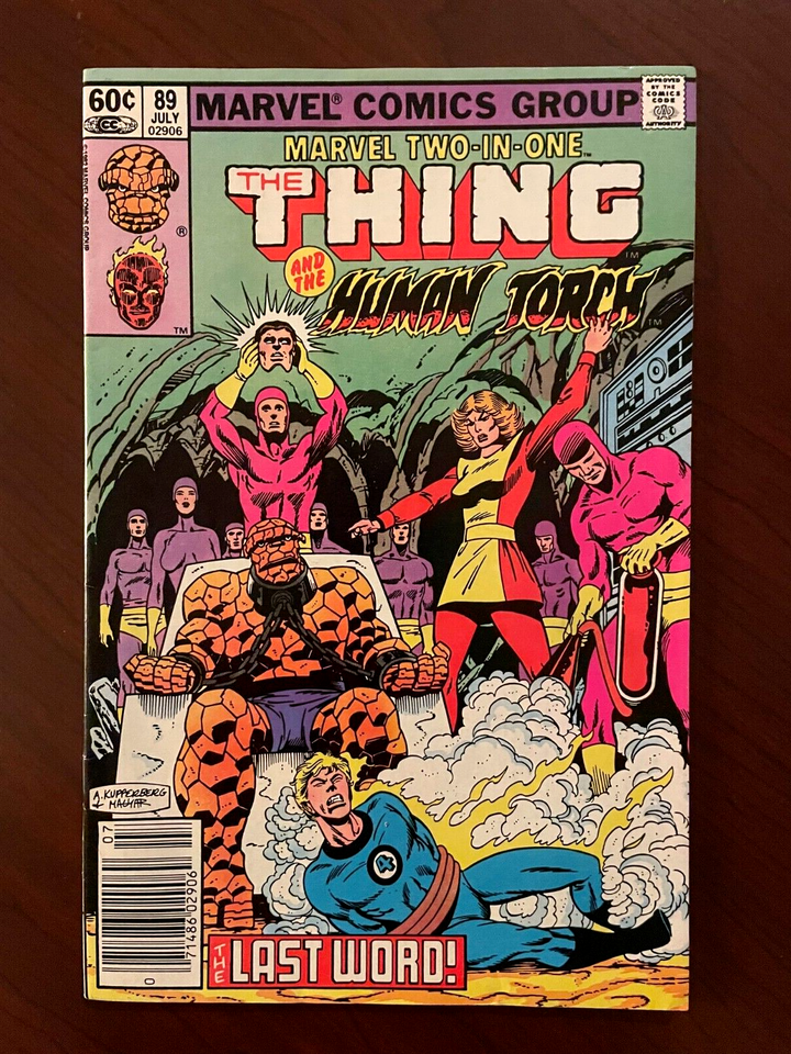 Marvel Two-In-One #87 #89 #93 (Marvel 1982) Bronze Age Ant-Man Machine ...