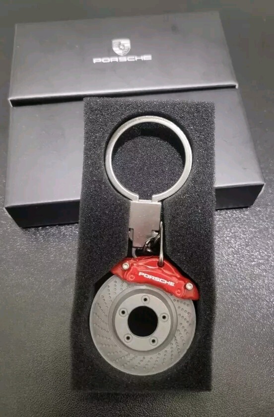 Porsche Brake Caliper Keychain Red | eBay
