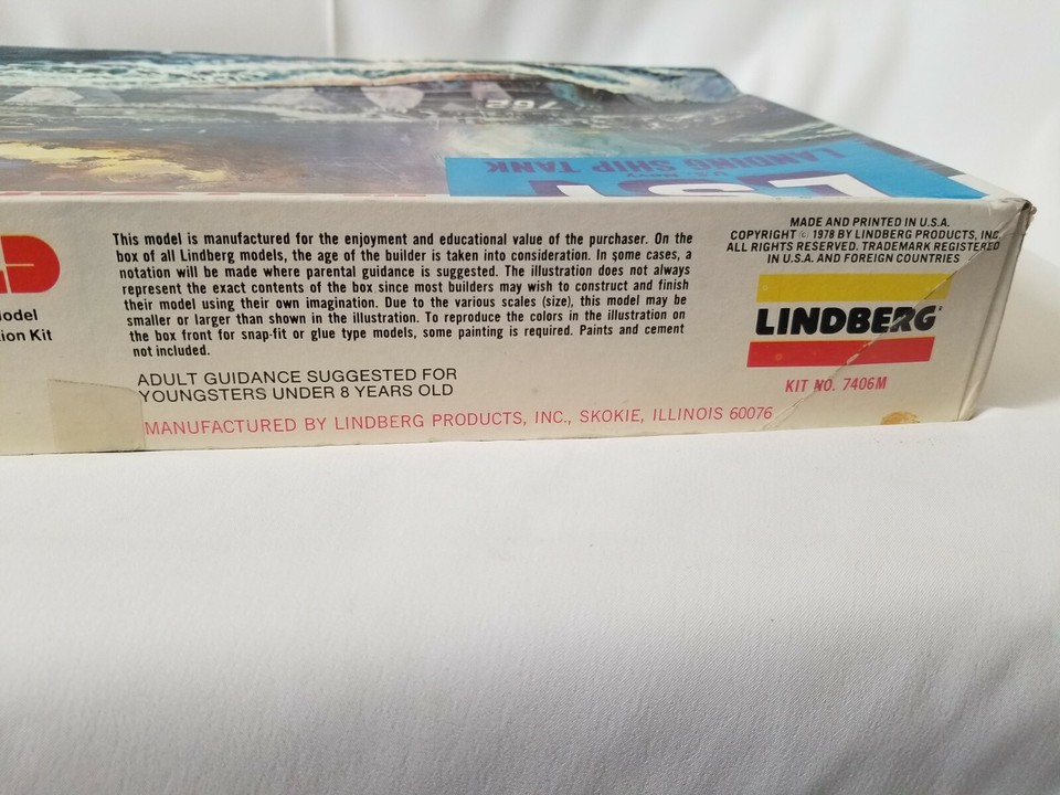 Lindberg Motorized LST U.S. Navy (Landing Ship Tank) 1/245 scale | eBay