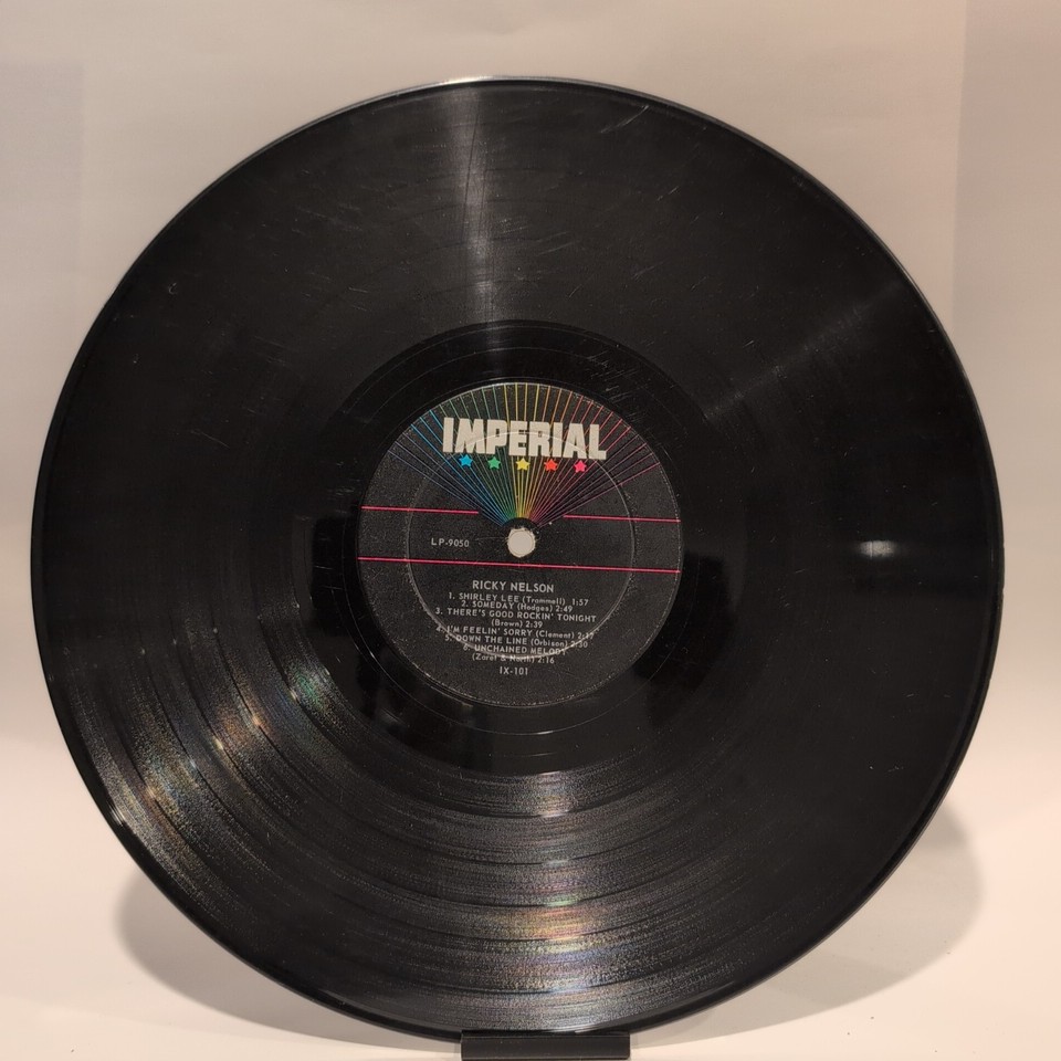 RICKY NELSON:Ricky Nelson Imperial LP-9050 LP 1958 G-/Poor | eBay