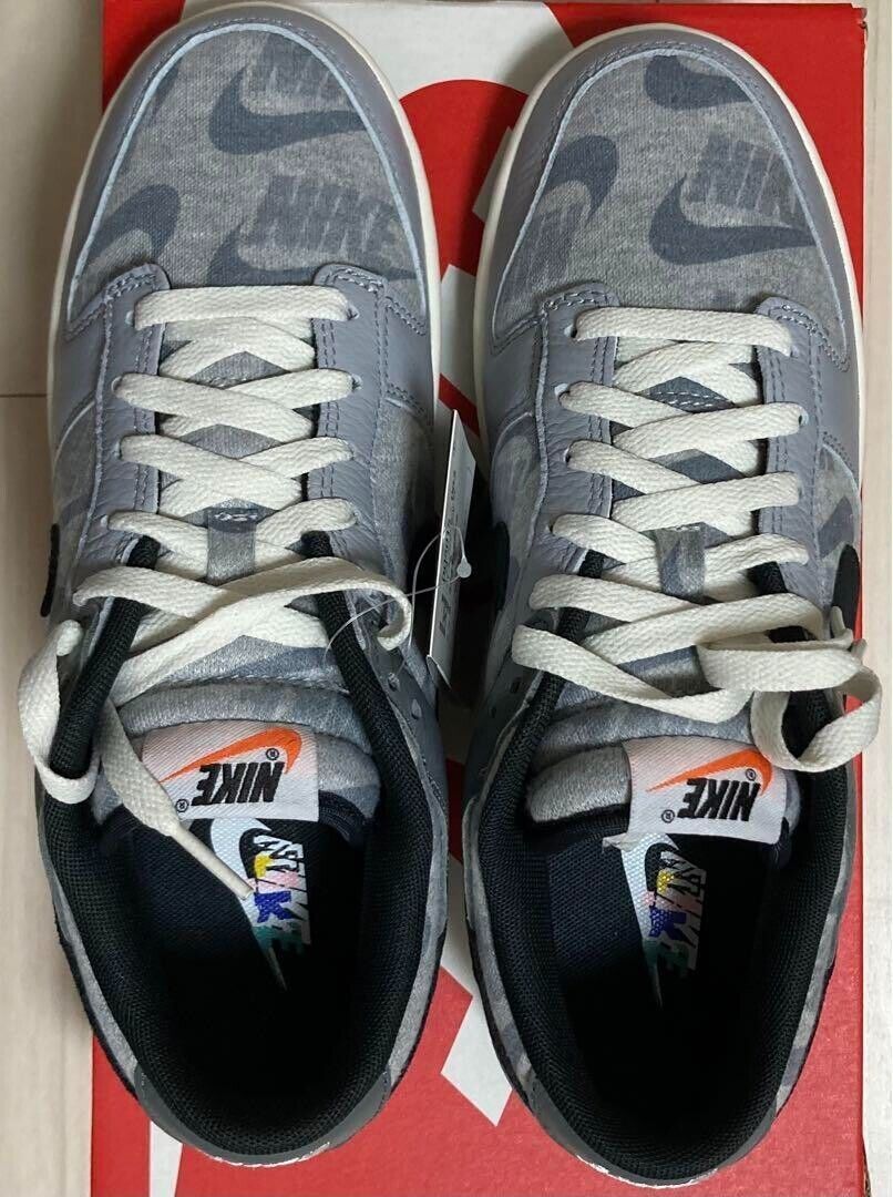 Nike Sneakers Shoes Dunk Low Se Copy Paste Gray DQ5015-063 Men US8.5 ...