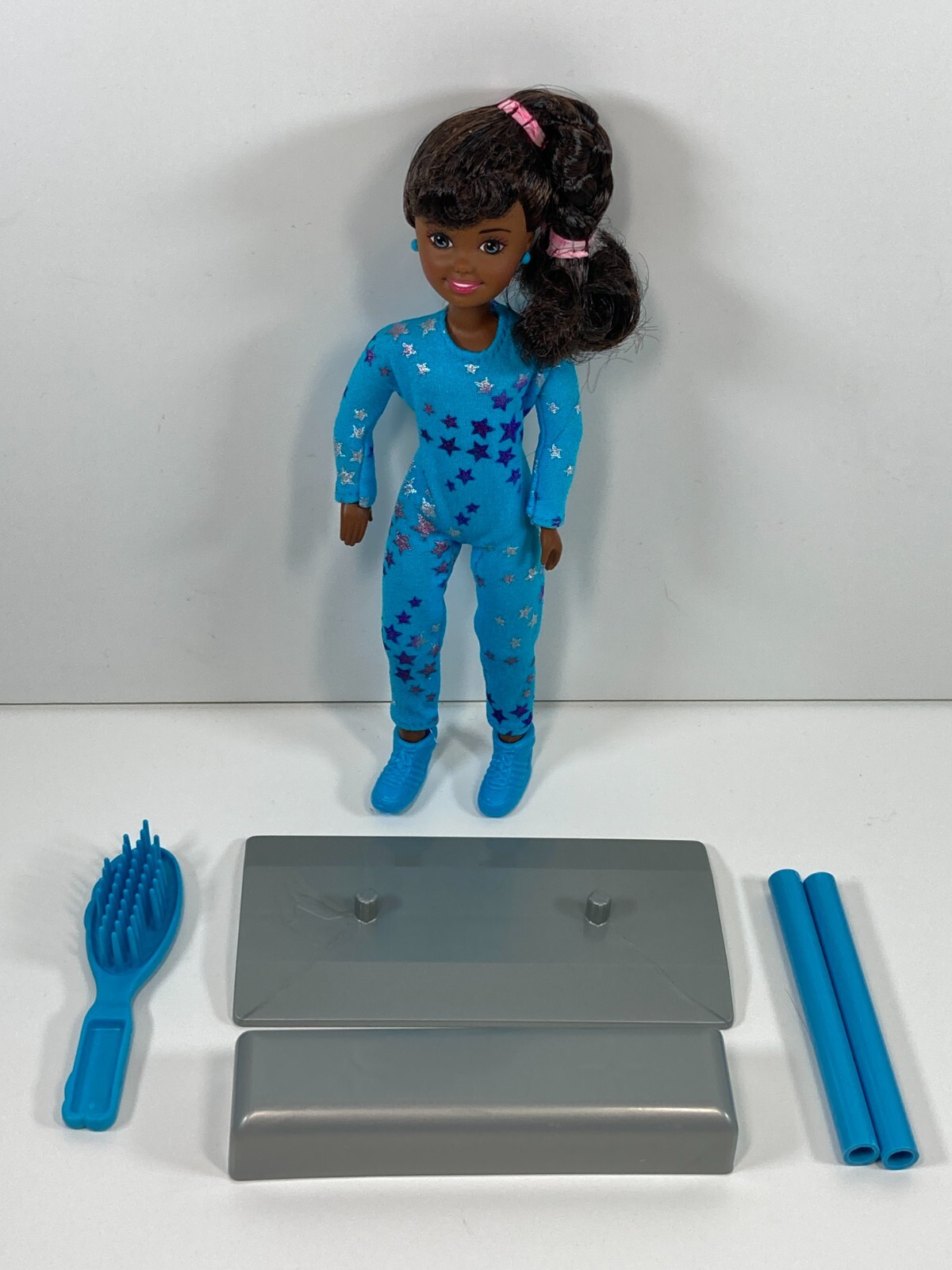AA Gymnast Janet Doll Friend of Stacie 14611 Mattel 1995 Bend and Move ...