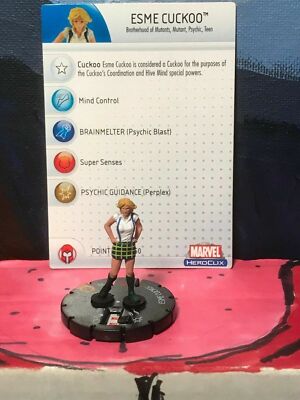 Marvel Heroclix Mutations & Monsters 101 Esme Cuckoo Limited Edition | eBay