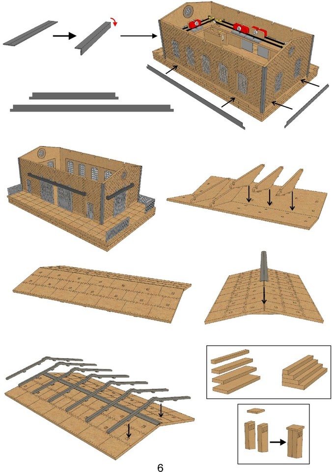 HO Scale Warehouse Kit with Motorized Working Doors (see video) for ...