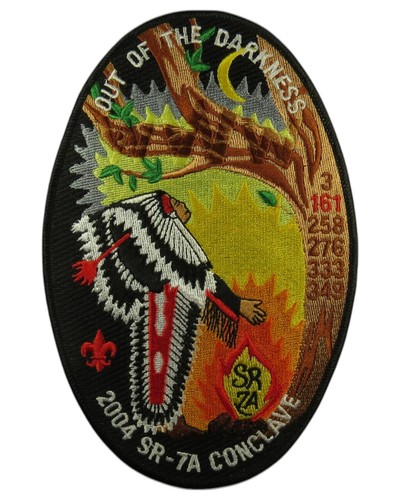 2004 SR-7A Conclave Out Of The Darkness Jacket Patch BLK Bdr (NE1681) | eBay