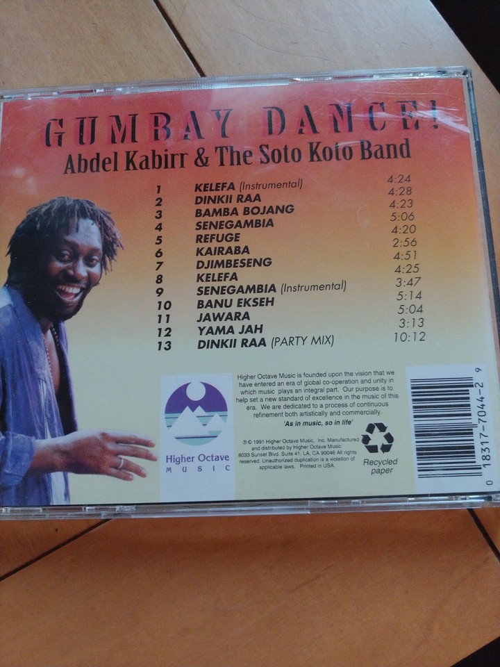 Abdel Kabirr & The Soto Koto Band ‎– Gumbay Dance! - CD - Very Good | eBay