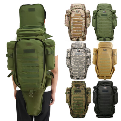 Tactical Rifle Bag Single Case 56L Carbine Range Gun Military Padded ...