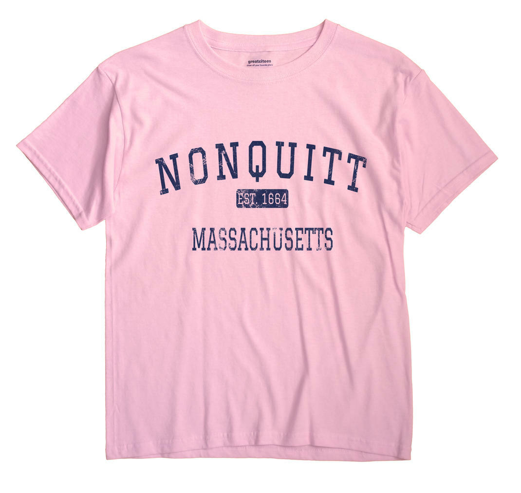Nonquitt Massachusetts MA T-Shirt EST | eBay