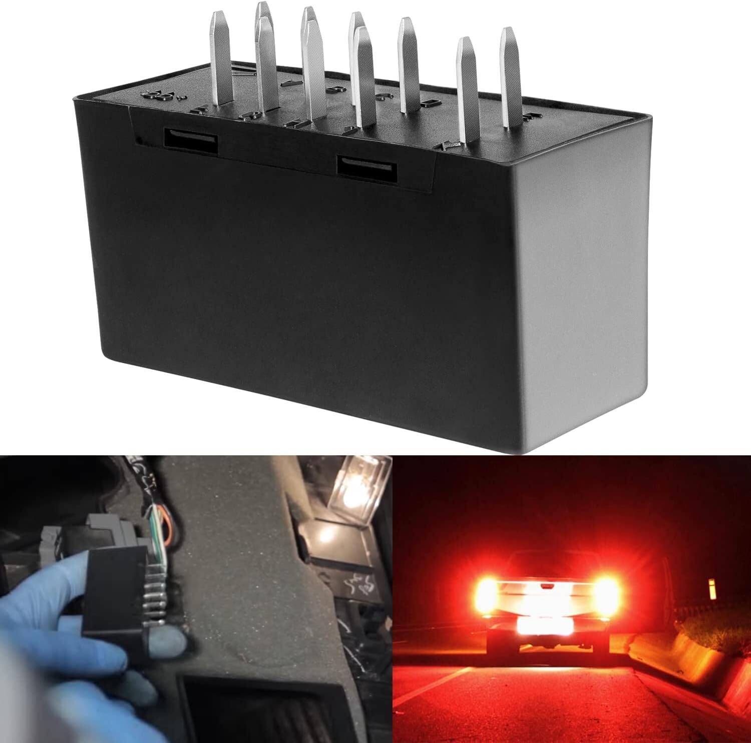 Hazard Warning LED Turn Signal Flasher Relay for Hyper Flash GM Parts ...