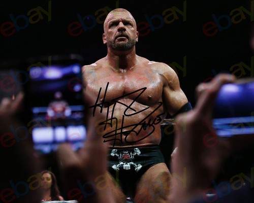 Triple H Autographed 8x10 Photo Reprint Signature | eBay