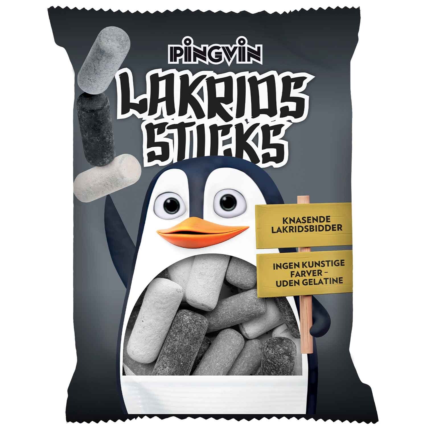 Toms Pingvin Licorice Sticks crispy shell gummies 200g FREE SHIPPING | eBay