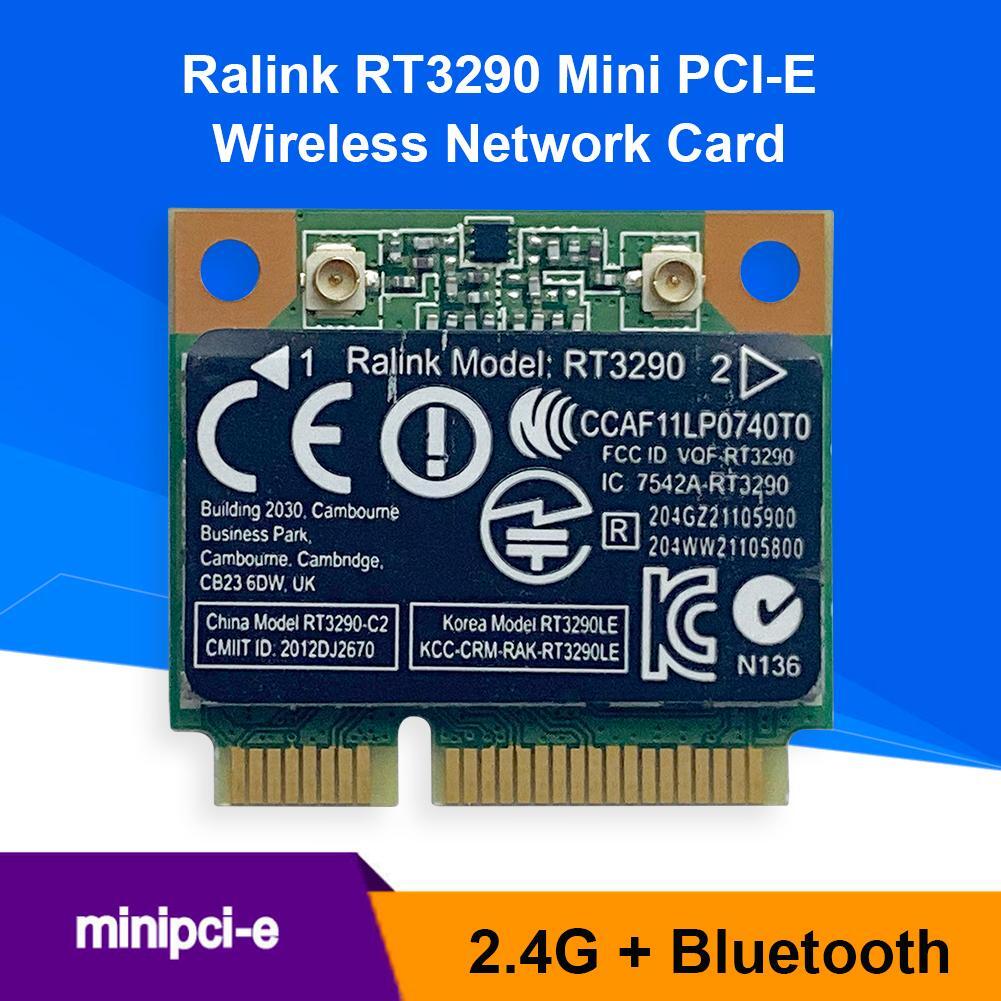 RT3290 150M 2.4GHz Bluetooth-compatible 3.0 Half Mini PCI-E WiFi ...