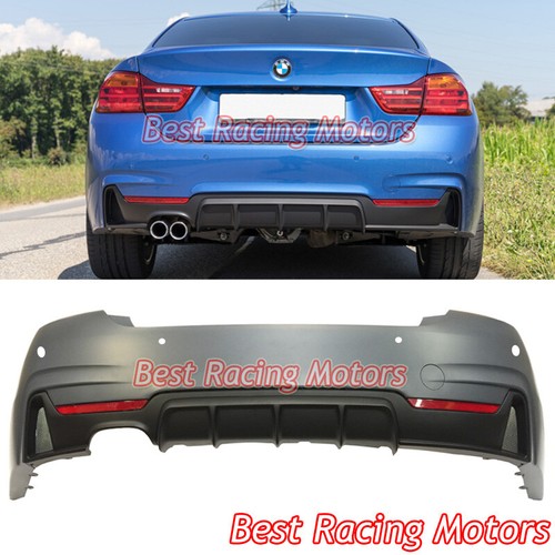For 2014-2020 BMW F32 F33 Performance Style Rear Bumper (2 Tips 1 ...
