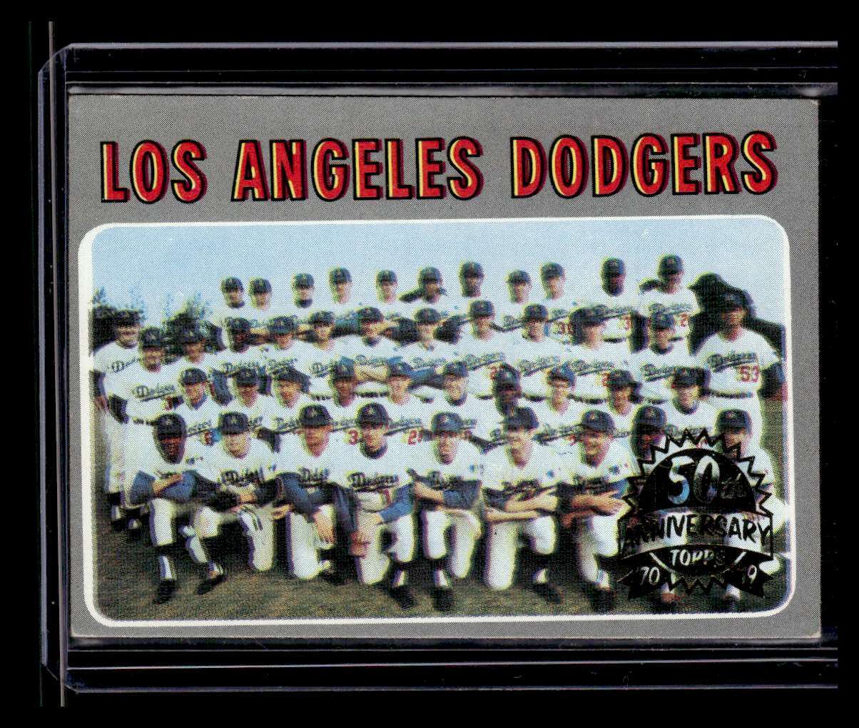 1970 Topps (50th Anniversary 2019 Heritage Stamp) Los Angeles Dodgers ...