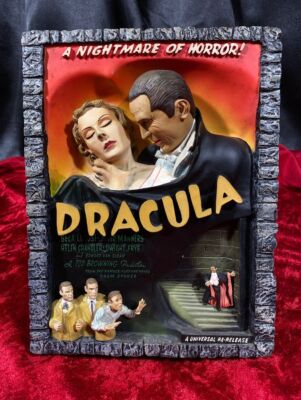 Dracula - Code 3 Collectibles - Movie Poster Collectible Sculpture | eBay