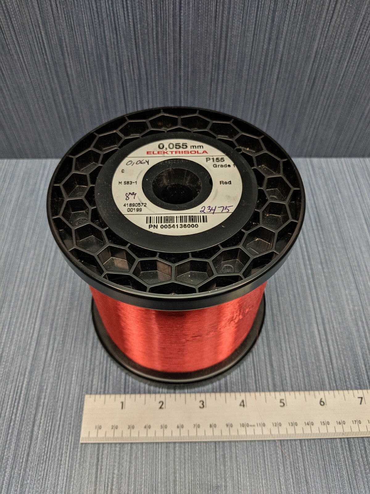 Elektrisola P155 Copper Magnet Wire 0.055MM Grade 1 - 4.65 lbs | eBay