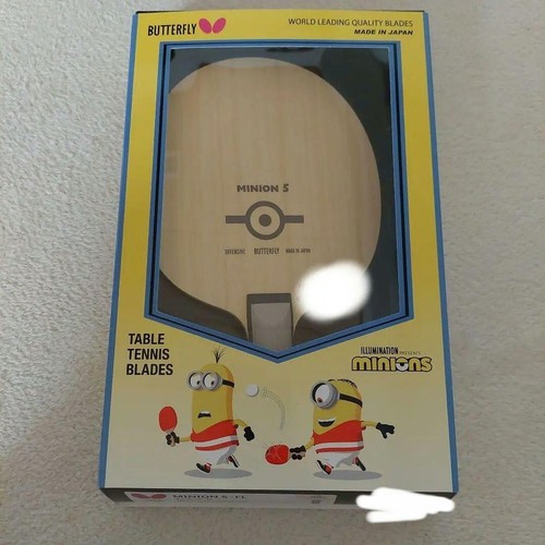 Collaboration Butterfly Racket Minion 5 Weight 87.8G new | eBay
