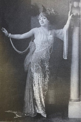 1918 Vintage Magazine Illustration Actress Irene Bordoni | eBay