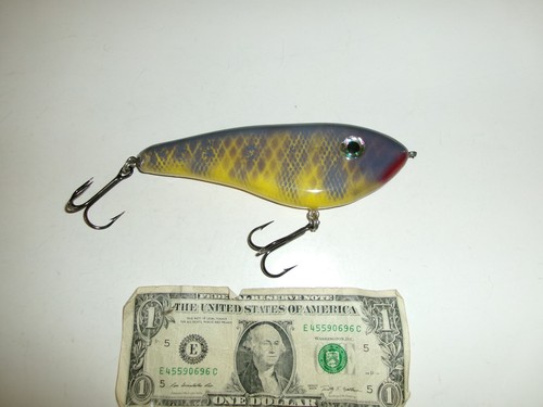 Unknown 6" Body Glide Bait Jerkbait Muskie Musky Lure Magic Maker ...