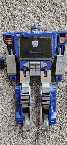 Transformers G1 Soundwave Incomplete Pre Rub Tape Deck Opens | eBay