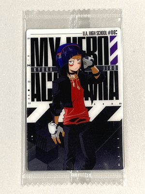 Kyoka Jiro - 3 08 - My Hero Academia Plastic Wafer Card Japanese | eBay