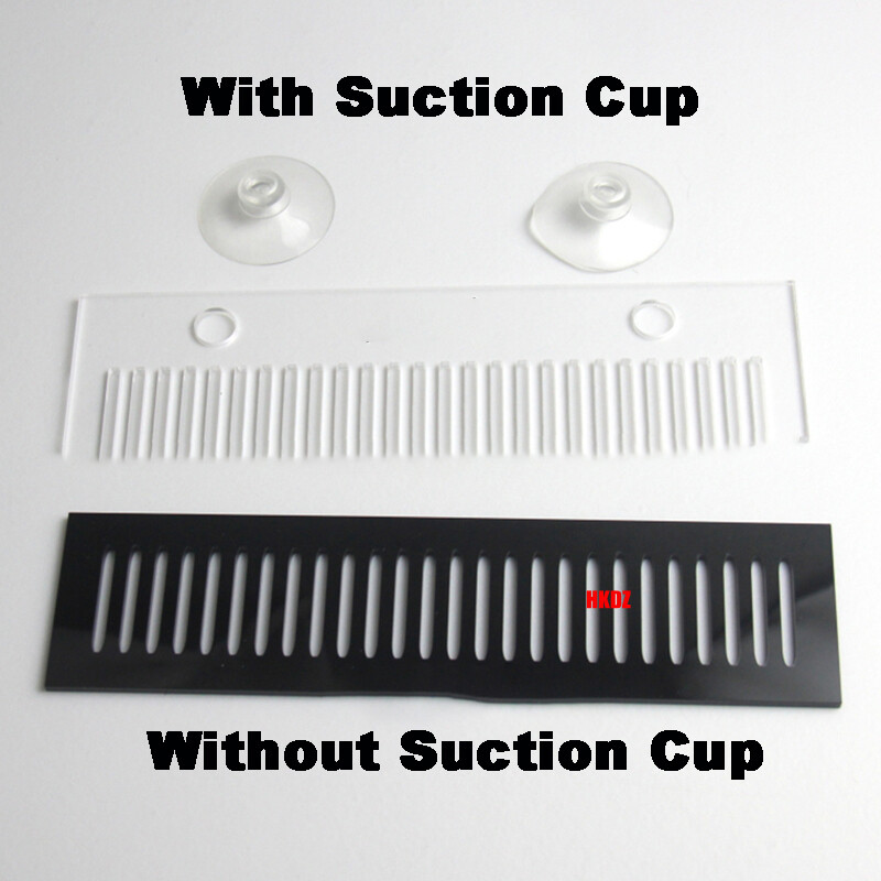 Overflow Fish Tank Comb Aquarium Weir Plastic Avoid Anti-Spill Clear ...