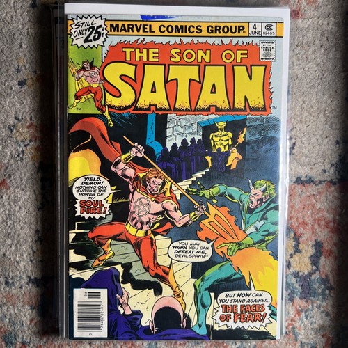 SON OF SATAN 4 Marvel Comics lot Daimon Hellstrom 1976 | eBay