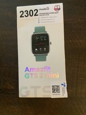 Amazfit GTS 2 Mini Health and Fitness Smartwatch Green | eBay