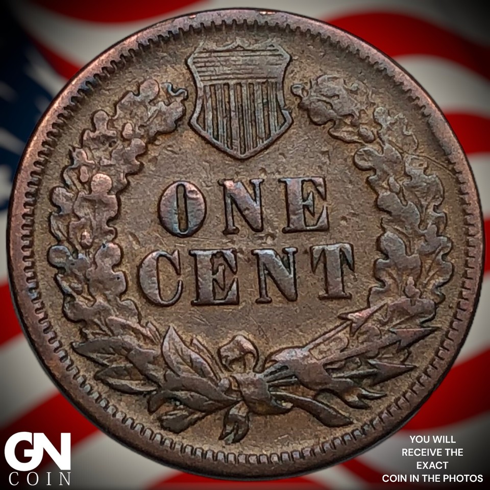 1884 Indian Head Cent Penny M1610 | eBay