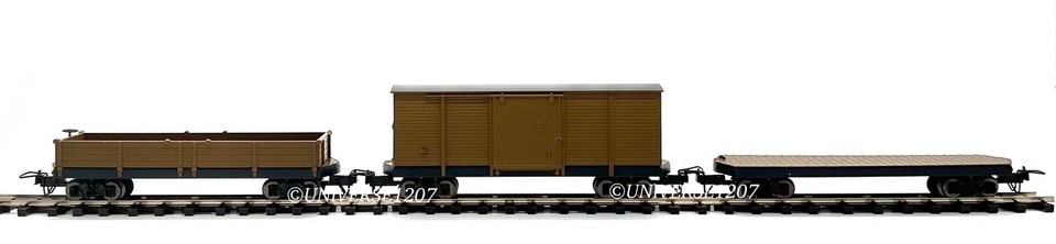 HOn30/HOe MinitrainS American-Type Flat Car Boxcar Gondola Wagon Set ...