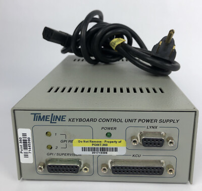 TIMELINE KEYBOARD CONTROL UNIT POWER SUPPLY - Made in the U.S.A ...