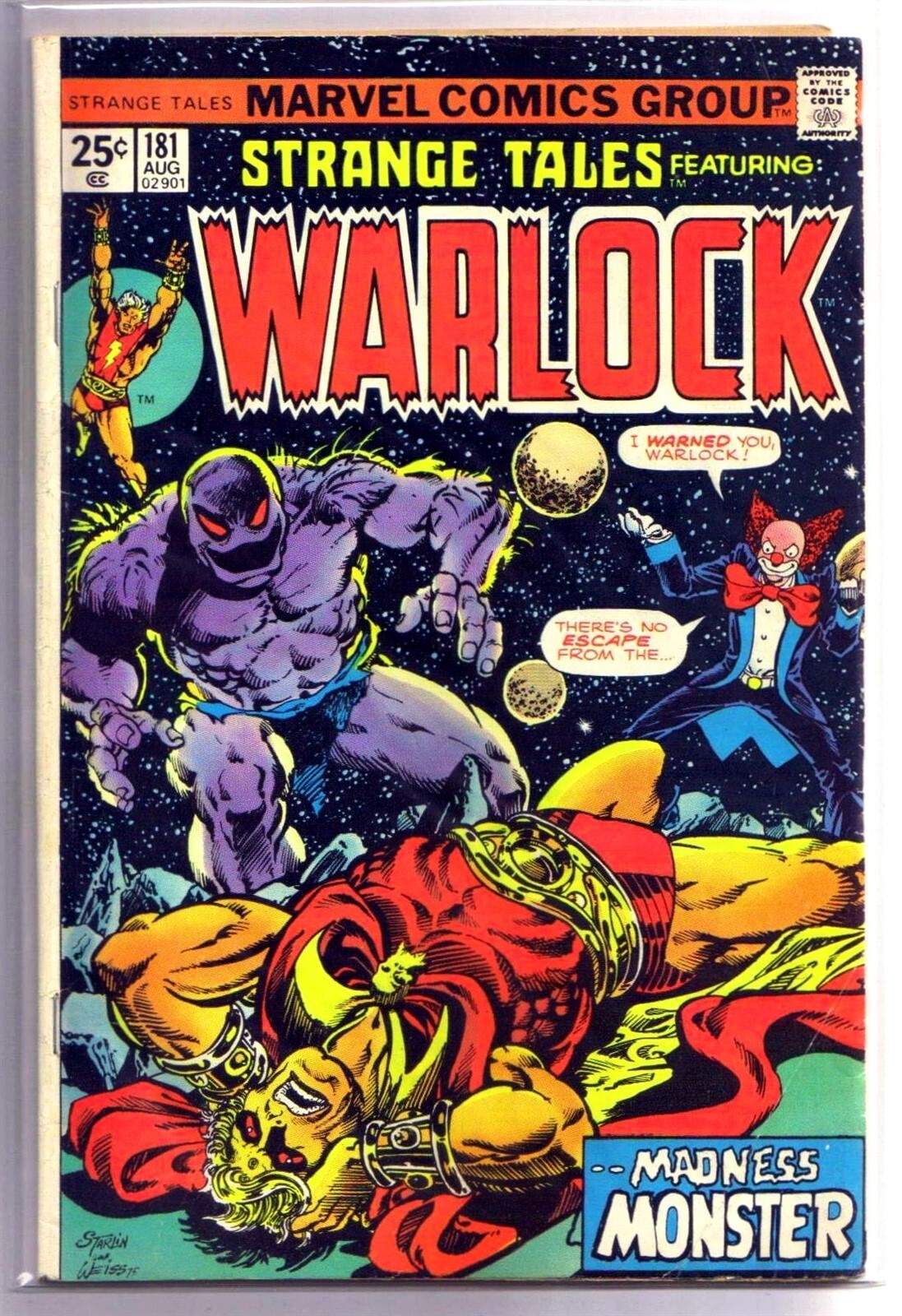 Strange Tales #181 WARLOCK First Full Appearance Gamora! Marvel Comic ...