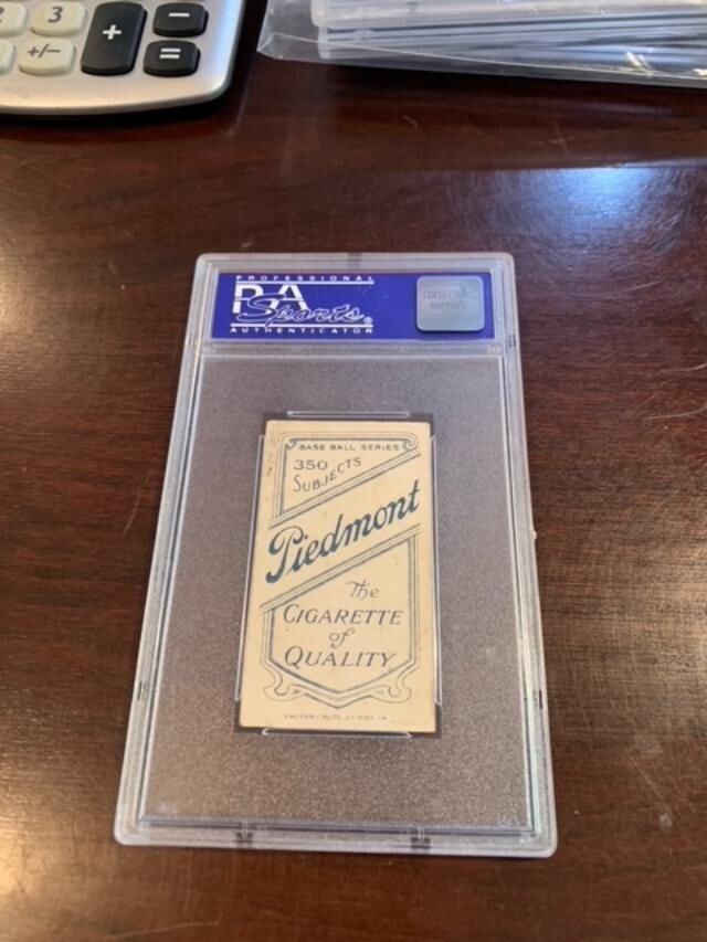 1909-1911 T206 Addie Joss Pitching Piedmont HOF Cleveland Naps PSA 3 VG ...