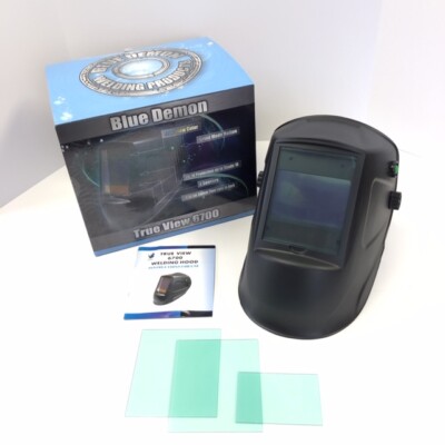 Welding Helmets - Blue Welding Lens