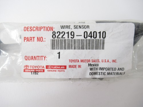 Genuine 2016-2023 Toyota Tacoma Knock Sensor Wire Harness | 8221904010 ...