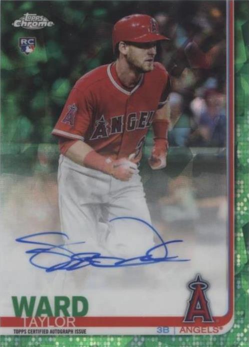 2019 Topps Chrome Sapphire Edition - Autographs Taylor Ward #CSA-TW ...