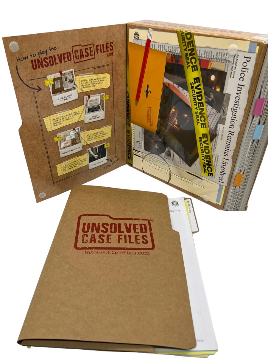 Unsolved murder mystery game - Cold Case Files🥙 Descubra o mundo da ...