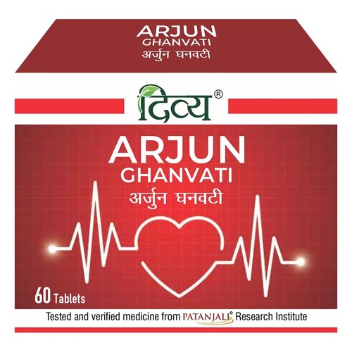 ARJUN GHANVATI Tablets (60tab) Herbal Ayurvedic Heart Tonic ...