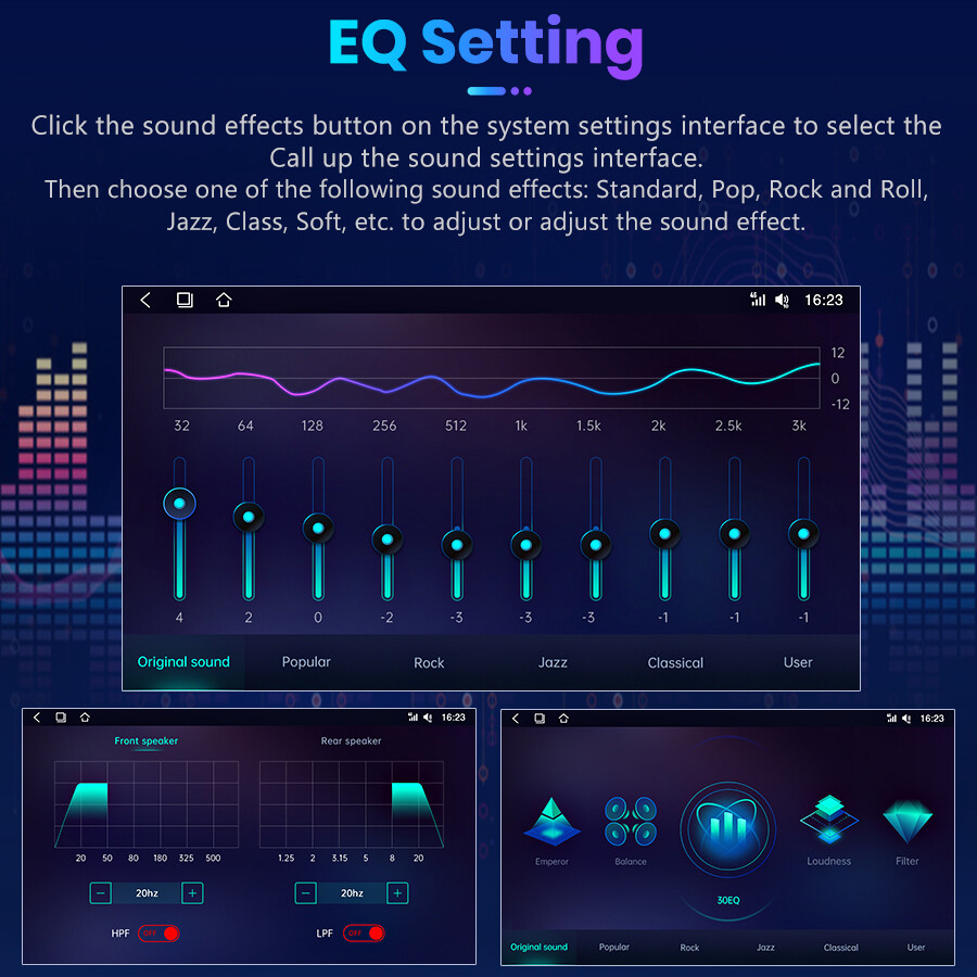 Car Stereo Radio Ford Transit Mk7 Kuga Focus Android 12 DAB GPS Sat Nav ...