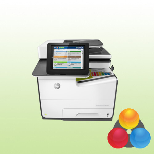 HP PageWide Managed Color MFP E58650dn Drucker Kopierer Scanner LAN ...