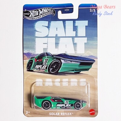Mattel Hot Wheels 2024 Silver Series Salt Flat Racers #2 Solar Reflex ...