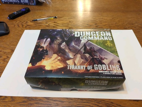 Tyranny Of Goblins Dungeon Command D&D Dragons Dungeons MINT unpunched | eBay